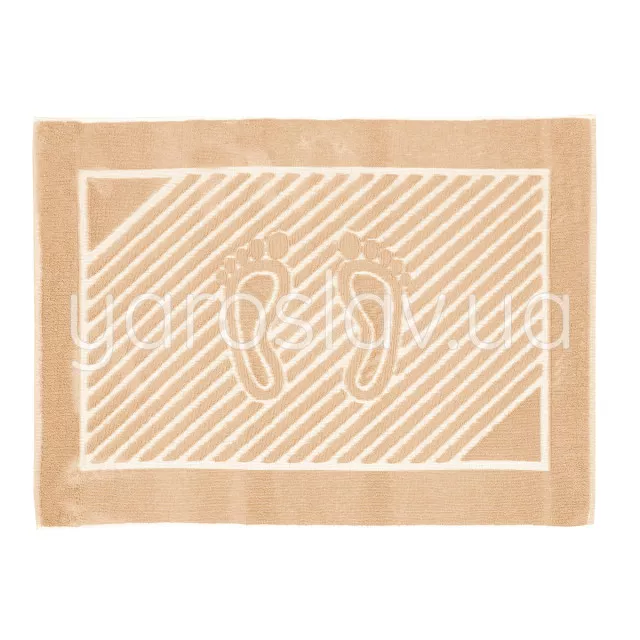 Bath mat terry Bamboo dark beige 50x70 cm TM Yaroslav: цена, фото ...
